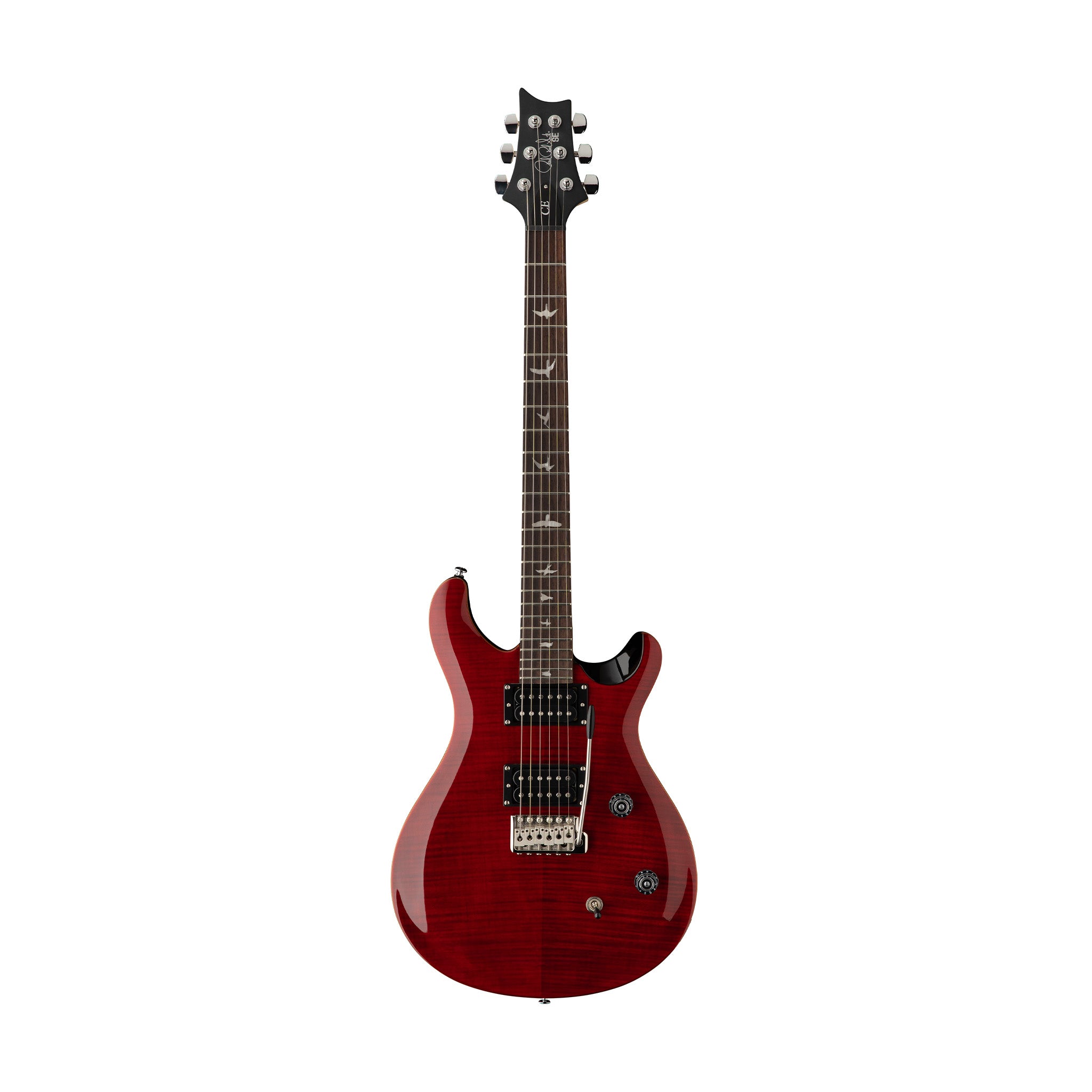 PRS SE CE24 Maple Top Electric Guitar, Maple FB, Black Cherry – Swee ...